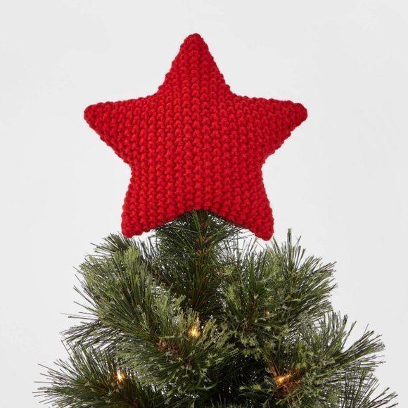 Target | Holiday | Target Wondershop Knitted Tree Topper | Poshmark